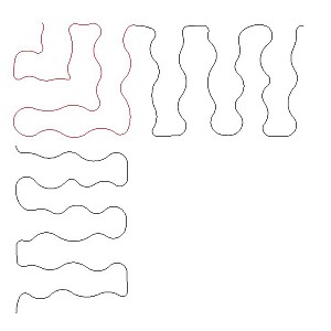 bumpy square brd crn 002 Digital Pattern | Sweet Dreams Quilt Studio ...