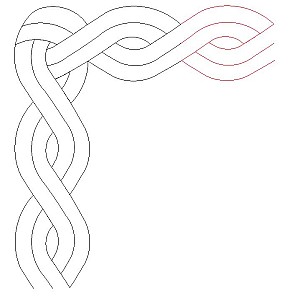 cable border 001 Digital Pattern | Sweet Dreams Quilt Studio - Digital ...