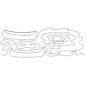 canoe border Digital Pattern | Sweet Dreams Quilt Studio - Digital ...