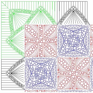 cattywampus block 001 Digital Pattern | Sweet Dreams Quilt Studio ...