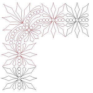 cinderella border crn 001a Digital Pattern | Sweet Dreams Quilt Studio ...