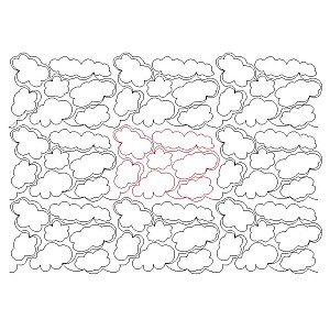 clouds 1 Digital Pattern | Sweet Dreams Quilt Studio - Edge to Edge ...