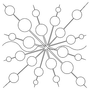 compass border 002 Digital Pattern | Sweet Dreams Quilt Studio ...