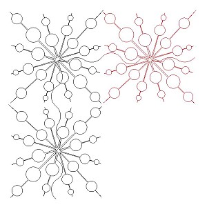 compass border 002 Digital Pattern | Sweet Dreams Quilt Studio ...