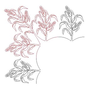 corn stalk brd crn 001 Digital Pattern | Sweet Dreams Quilt Studio ...