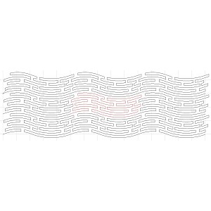 curved line maze pano 001 Digital Pattern | Sweet Dreams Quilt Studio ...