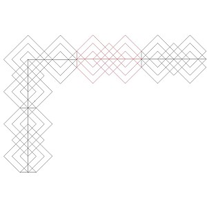 diamond border 3 Digital Pattern | Sweet Dreams Quilt Studio - Digital ...