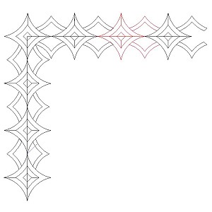 diamond border 5 Digital Pattern | Sweet Dreams Quilt Studio - Digital ...