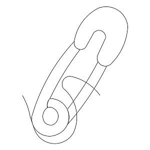 diaper pin border Digital Pattern | Sweet Dreams Quilt Studio - Digital ...