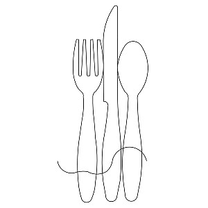 dinner is served border Digital Pattern | Sweet Dreams Quilt Studio ...