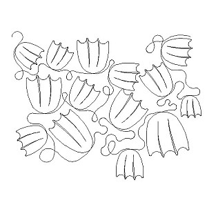 duck feet Digital Pattern | Sweet Dreams Quilt Studio - Edge to Edge ...