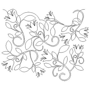 dutch tulips pano 001 Digital Pattern | Sweet Dreams Quilt Studio ...