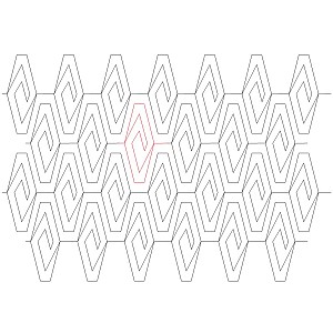 elongated hex pano 003 alt Digital Pattern | Sweet Dreams Quilt Studio ...