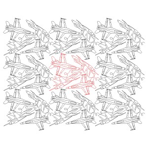f18 hornet e2e 001 - Edge to Edge Quilting Patterns