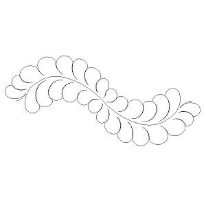 feather border 6 Digital Pattern | Sweet Dreams Quilt Studio - Digital ...
