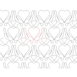 heart in hands e2e 001 alt - Edge to Edge Quilting Patterns