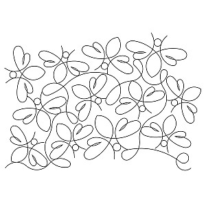 honeybee e2e 001 - Edge to Edge Quilting Patterns