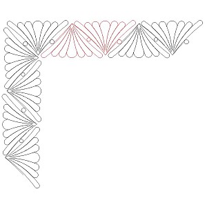 hunter star border 002 Digital Pattern | Sweet Dreams Quilt Studio ...