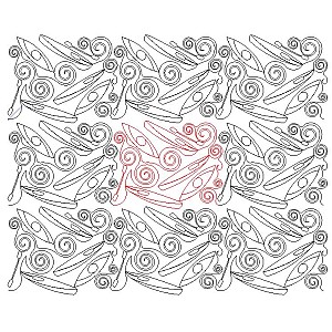 kayak pano 001 Digital Pattern | Sweet Dreams Quilt Studio - Edge to ...