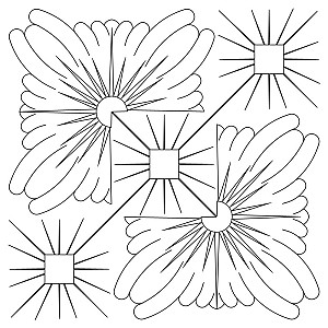 kc star 002 Digital Pattern | Sweet Dreams Quilt Studio - Digital Block ...