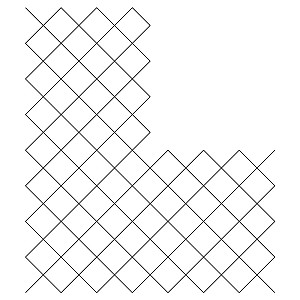 L shaped grid p2p 001 - Digital P2P Patterns | Sweet Dreams Quilt Studio