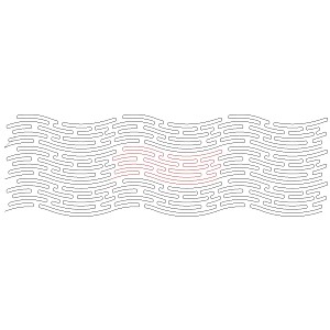 curved line maze pano 002 Digital Pattern | Sweet Dreams Quilt Studio ...