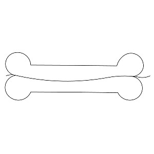 Bone border 001 Digital Pattern | Sweet Dreams Quilt Studio - Digital ...