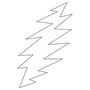 lightning bolt single Digital Pattern | Sweet Dreams Quilt Studio ...