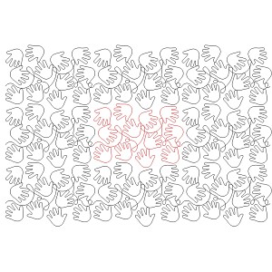 little hands e2e 001 - Edge to Edge Quilting Patterns