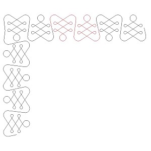 loopy border 001 Digital Pattern | Sweet Dreams Quilt Studio - Digital ...