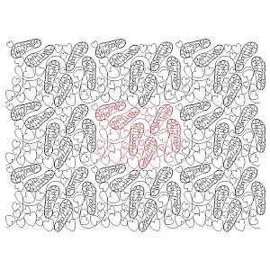 love running shoe pano 001 Digital Pattern | Sweet Dreams Quilt Studio ...