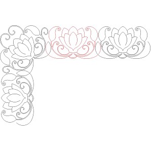 matilda border 001 Digital Pattern | Sweet Dreams Quilt Studio ...