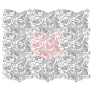 military gun pano 001 Digital Pattern | Sweet Dreams Quilt Studio ...