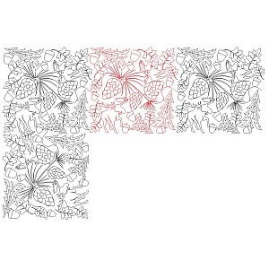 moose border Digital Pattern | Sweet Dreams Quilt Studio - Digital ...