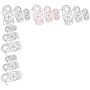 nesting doll border Digital Pattern | Sweet Dreams Quilt Studio ...