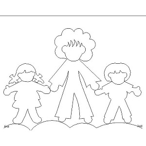 paper doll 3 border Digital Pattern | Sweet Dreams Quilt Studio ...