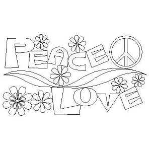 peace border 001 Digital Pattern | Sweet Dreams Quilt Studio - Digital ...