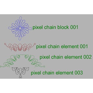 Pixel Chain Quilt Bundle - Digital Bundles Patterns | Sweet Dreams ...