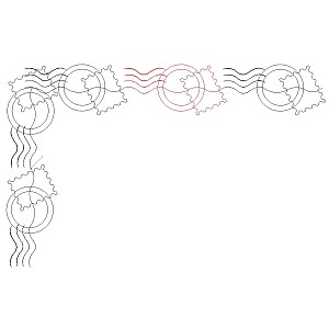 postage stamp border 001 Digital Pattern | Sweet Dreams Quilt Studio ...