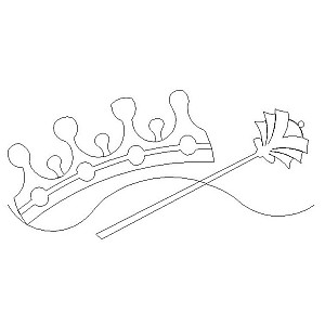 prince border Digital Pattern | Sweet Dreams Quilt Studio - Digital ...