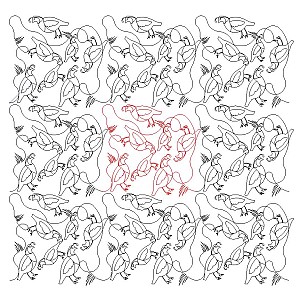 quail pano 001 Digital Pattern | Sweet Dreams Quilt Studio - Edge to ...