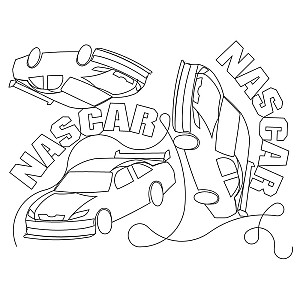 race car e2e 002 - Edge to Edge Quilting Patterns