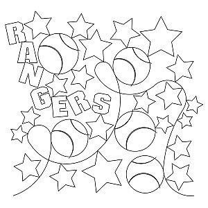 ranger baseball e2e 001 - Edge to Edge Quilting Patterns