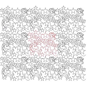 razor hog pano 001 Digital Pattern | Sweet Dreams Quilt Studio - Edge ...