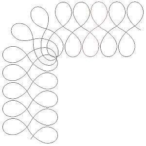 simple loop border 005 Digital Pattern | Sweet Dreams Quilt Studio ...