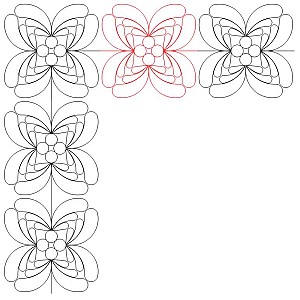 smokey border 002 Digital Pattern | Sweet Dreams Quilt Studio - Digital ...