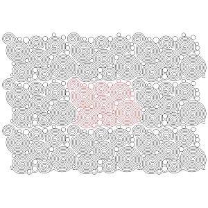 snail spiral pano 001 Digital Pattern | Sweet Dreams Quilt Studio ...