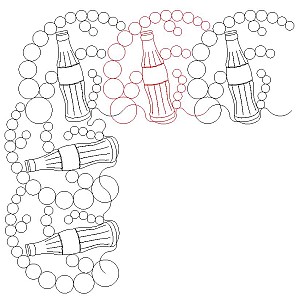 soft drink border 001 Digital Pattern | Sweet Dreams Quilt Studio ...