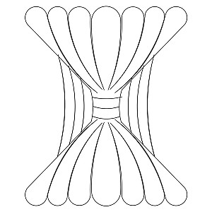 spool block 007 - Digital Block Patterns | Sweet Dreams Quilt Studio