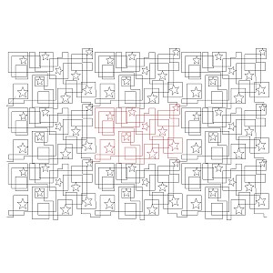 sqs and stars pano 001 Digital Pattern | Sweet Dreams Quilt Studio ...